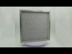 China Custom Sized Cleanroom HEPA Filter H13 H14 Deep Pleated Air Filter for sale