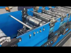 China 10 Types Of Rain Gutters Rainwater Gutter Roll Forming Machine for sale