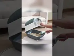 Waste Receptacle Smart Pet Litter Boxes Waterproof Senior Friendly Odor Control