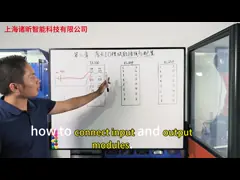 The wiring principle of the input module
