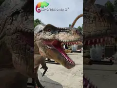 China 5M T Rex Jurassic Park Animatronic Theme Park Dinosaurs Corresponding sound for sale