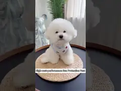 China Vintage Print Waterproof Pet Coat Adjustable Size Cat Clothes Breathable Fabric for sale