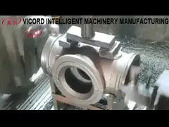DOUBLE-SIDED MACHINING FOR CAST IRON  CNC machine valve machine ，Casting valve