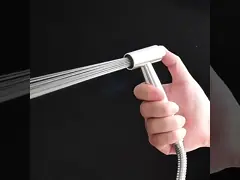 China Toilet Water Gun Companion Woman Washer Household High Pressure Nozzle Light Grey Rinse for sale