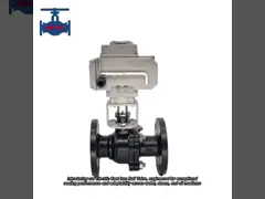 China Direct Mount Electric Cast Iron Ball Valve with Superior Sealing Performance for sale