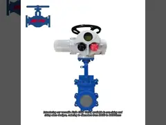 China Water Medium Type Full Round Straight Through Knife Gate Valve With Sealing Performance for sale