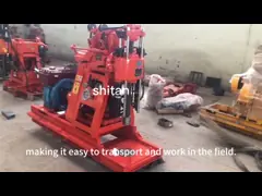 China High Speed XY -1 100 Meters Geological Drilling Rig With 18 HP Diesel Engine Power for sale