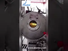 China Overflow Woven Fabric Dyeing Machine Adjustable With PLC Based Automation for sale