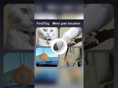 China Bluetooth Smart GPS Dog Collar Cellular Subscription Breakaway Design Cat Locator Collar for sale