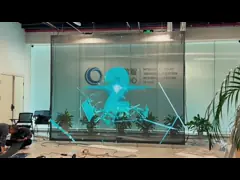 China Flexible Transparent Film LED Display P15 for big building display showing for sale