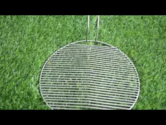 Manufacturer Grade Sus304 Wiremesh  Portable 304 316 Stainless Steel BBQ Grill Barbecue Wire Mesh Ne