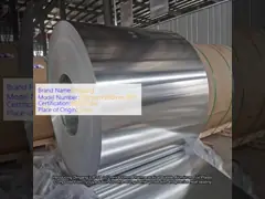 8011 0.02mm/800mm Pharmaceutical Bubble Aluminum Foil Plastic Composite Film