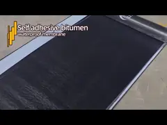 High Tensile Strength Bitumen Self Adhesive Sheet Membrane1.5mm Thick For Industrial Building Roofs