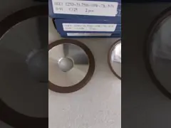 China 1A1 75*6*32*19.05*10mm  D100/120 Resin Bond Diamond Grinding Wheel for sale