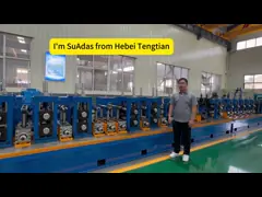 Steel Welding Production Line Square Tube Mill For Square Pipe