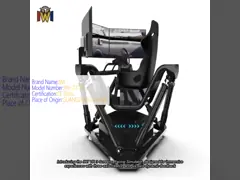 China 6 Axis VR Racing Simulator 3 Screens Full Motion VR Simulator for sale