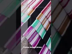 cotton striped  fabric