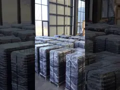 The production of the composite manhole cover has been completed and is now packed for shipment.