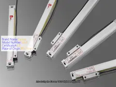 China Cnc Measuring 6 Springs Lathe Digital Readout Kit Absolute Linear Scale for sale