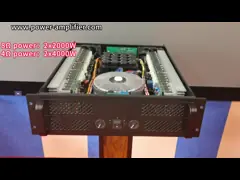 Cina 2X2000W Amplificatore di potenza professionale Alta potenza prestazioni affidabili in vendita