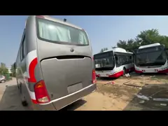 51 sedile 2014 bus di Second Hand Tourist della vettura utilizzato Yutong del motore della parte posteriore del bus utilizzato anno Zk6110