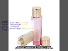MEI CHANG PETG Skin Care Packaging Screen Printing Makeup Remover Bottle with PUMP Sprayer