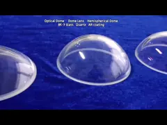 China Transparent Optical Dome Lens For Security Camera / Microscope / Telescope for sale