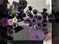 Valentine's Day, romantic bamboo wrapping paper, flower wrapping paper, bouquet paper packaging mate