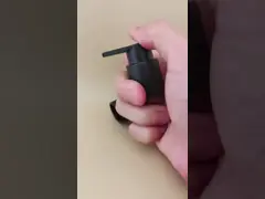 China Lotion Pump Plastic Black Dispenser Pump K702-1 for Bottles for sale