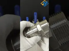HEXAGONAL HOSE CONNECTOR BPS Pipe Fitting SS304 316L Forging Hex Hose Nipple Fitting