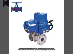 Electric Flanged Ball Valve