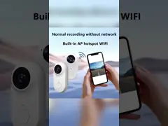 China Metal Wireless Collar Pet Camera Free App Night Vision 1080p Full HD for sale