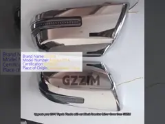 Cina Copertura dello specchietto retrovisore nero per Toyota Tundra 2014 con luce LED, specchietto laterale per l'aggiornamento e la sostituzione dello specchietto dell'auto in vendita