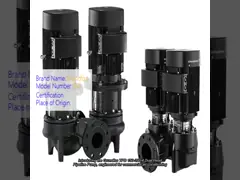 中国 グランドフォス Tpd 150-200/4 二重管管ポンプ 商業用エアコン 販売のため