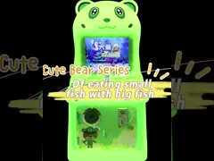 China Coin-operated Arcade Machines Big Fish Eating Little Fish Games Joystick-operated Game Machine for sale