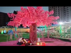 China Customizable Interactive Blossom Tree Swing Playground Equipment Low Maintenance Easy To Clean for sale