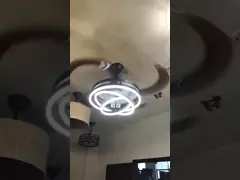 China Factory Modern Bedroom Lighting Fixtures Invisible Ceiling Light With Fan And Remote Control for sale