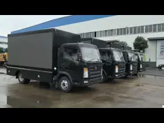 China Changan mobile billboard advertising truck display stage truck for sale