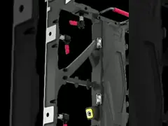 500mm*500mm Aluminum Cabinet suits for 250mm*250mm led screen module