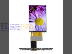 High Brightness 760nits TFT LCD Display 3.5 Inch 320x480 RGB Interface
