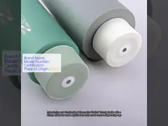 China Green / White Plastic Cosmetic Bottle PE Beauty Product Containers for sale