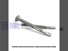 China Cutting Thread Concrete Self Drilling Screws Custom Gauges for sale