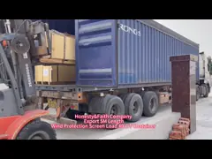 Export Use above 20yeears 5M Length Wind Protection Screen Load 40'OT Container
