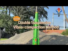 China 1450rpm Vibroflotation Compaction Treatment For Section C3206 Hong Kong No 3 Aircraft Runway Project for sale
