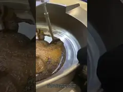 食品加工工場向け大容量1000kg/h LPGガス調理用ケトル