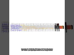 28p FCC Battery Cell Contacting System LSV Cables Lightweight Signal