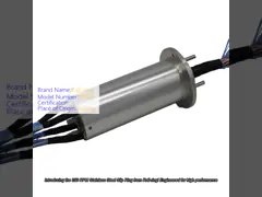 250 RPM Stainless Steel Slip Ring