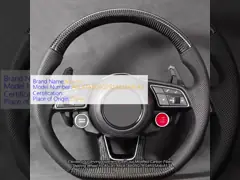 Modified carbon fiber steering wheel for A-u-d-i A6LA7A8Q5Q7RS4RS5A4LA5