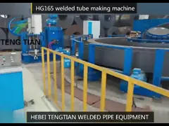 Precision Tube Mill for API Pipes 76mm-153mm Diameter 60m/min