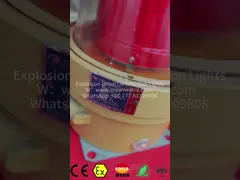 China 40W Solar Aviation Lamp For Tower With Mesh Cover Rain Proof Chemical Plant Gas Station for sale